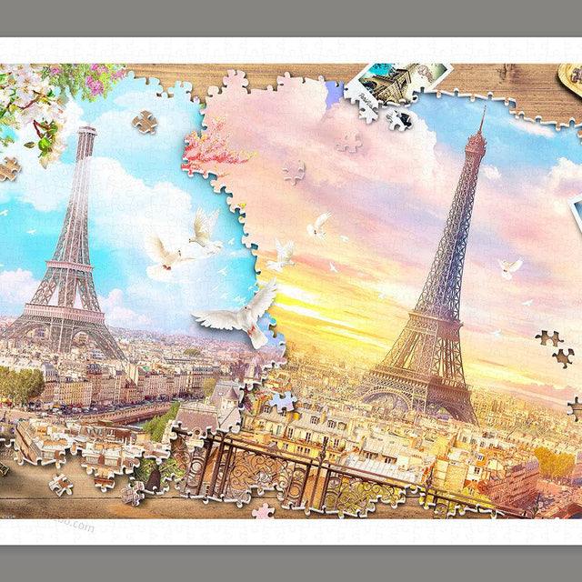Puzzle in Puzzle - The Magnificent Eiffel Tower - 1000 Piece Jigsaw Puzzle | Get Pintoo from ...