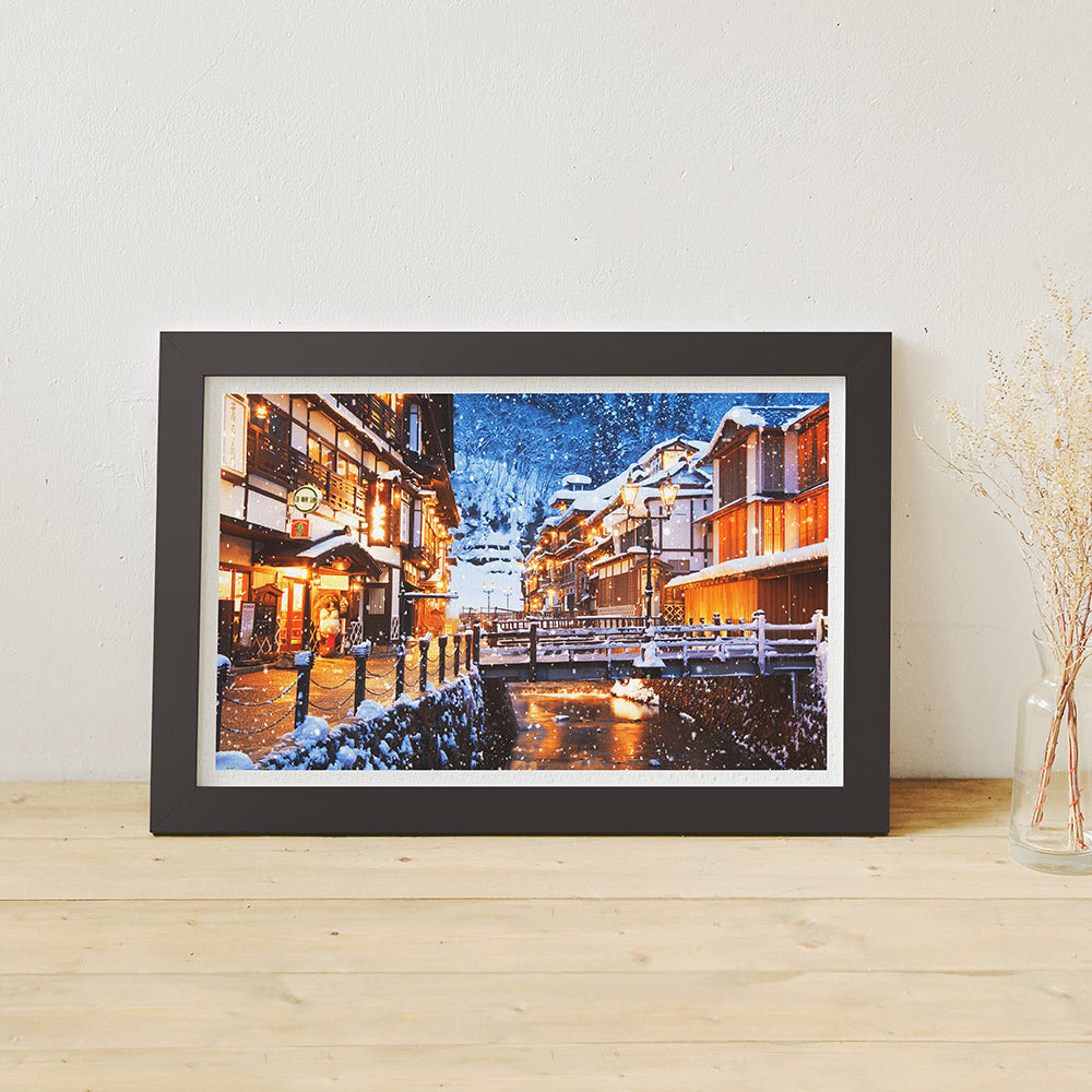 Ginzan Onsen Hot Spring, Japan - 1000 Piece Jigsaw Puzzle | Pintoo ...
