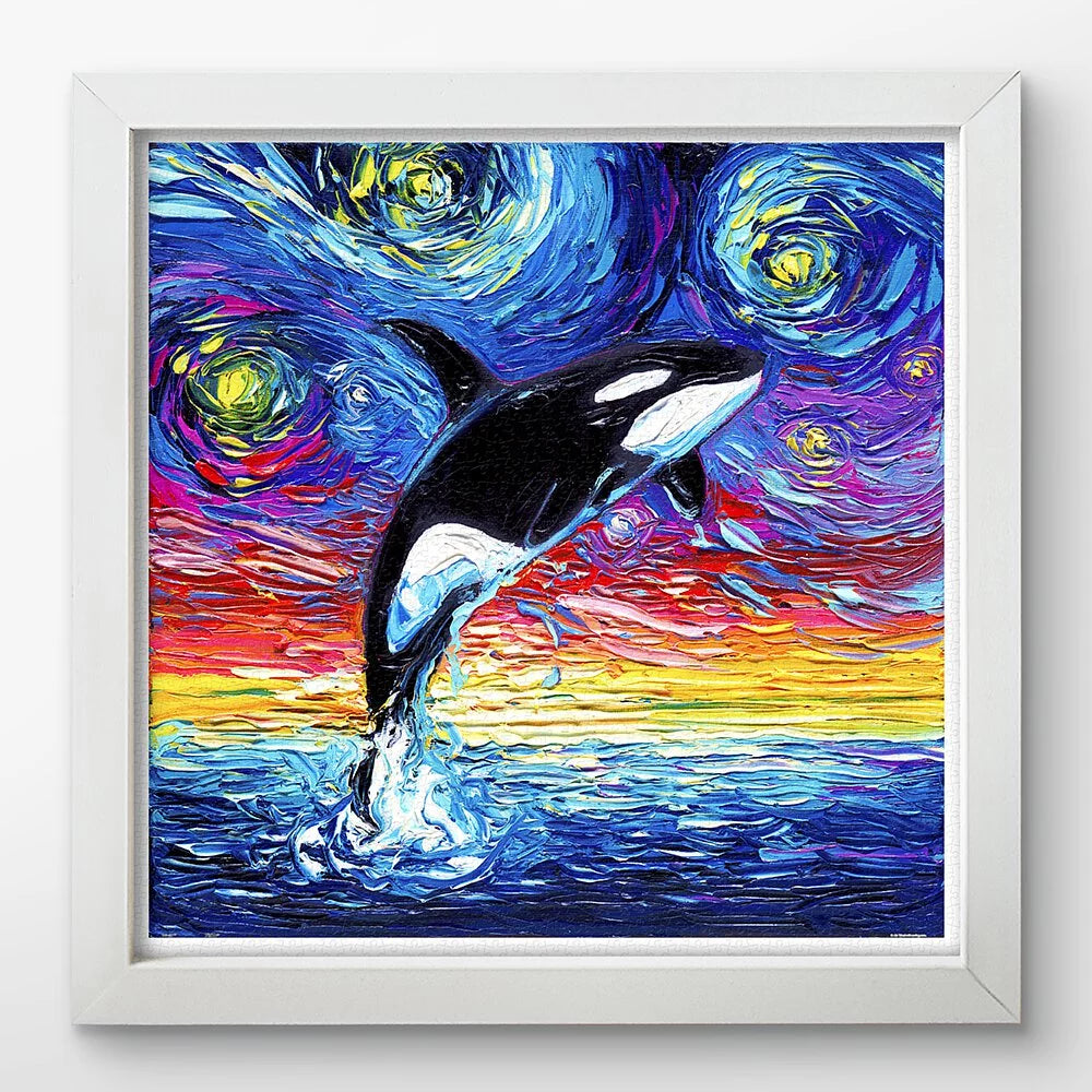 Orca Night - 1600 Piece Jigsaw Puzzle | Pintoo – SHOWCASE PUZZLES