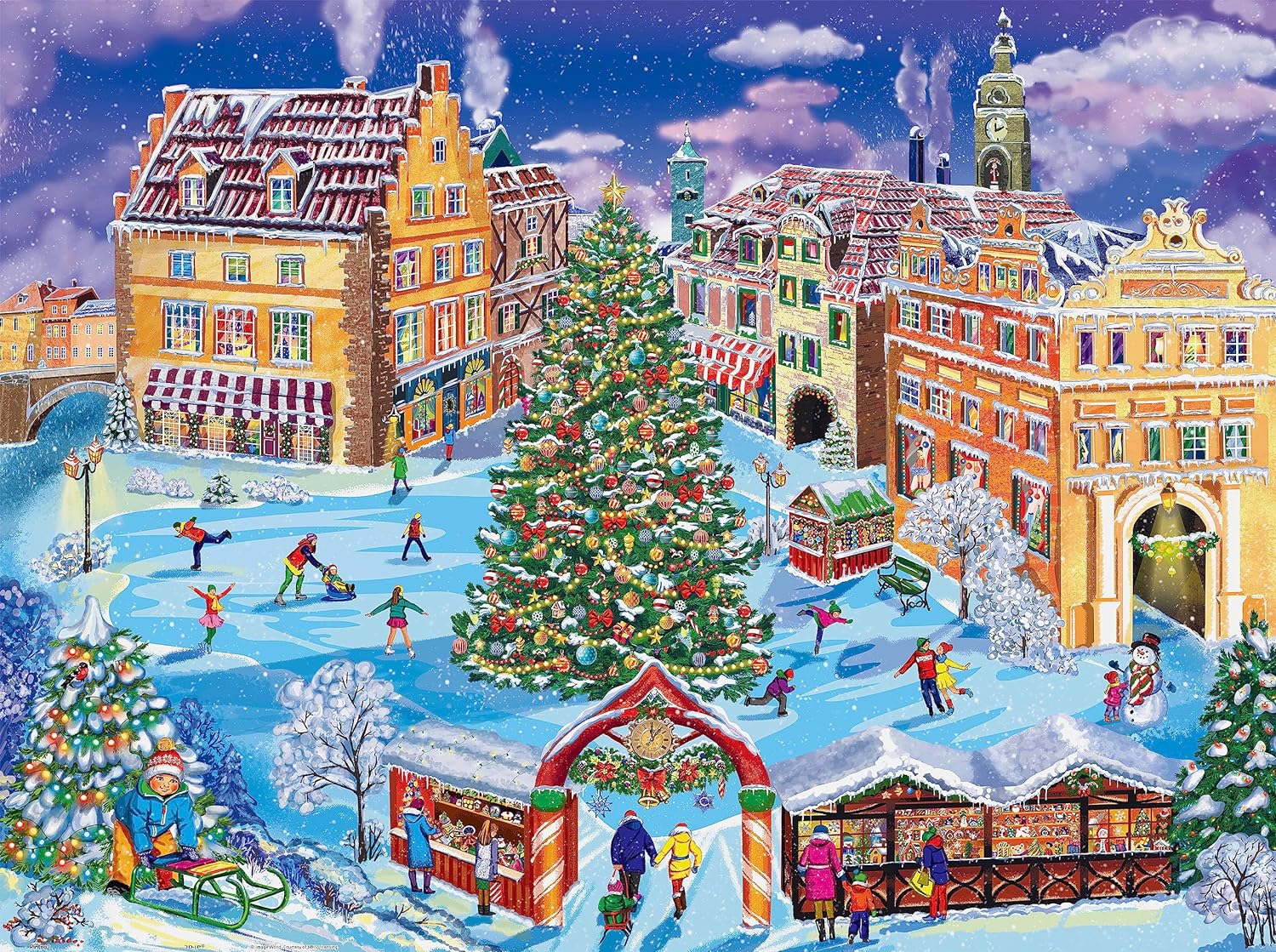 Christmas Wonderland - 1200 Piece Jigsaw Puzzle | Pintoo – SHOWCASE PUZZLES